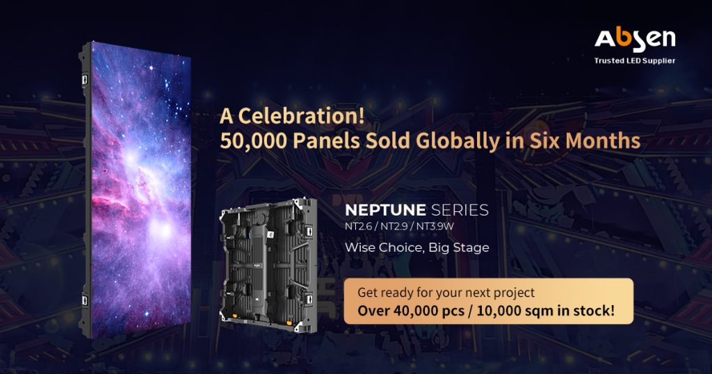 50,000 Panels Sold Worldwide in Six Months for Absen’s Sought-After ...